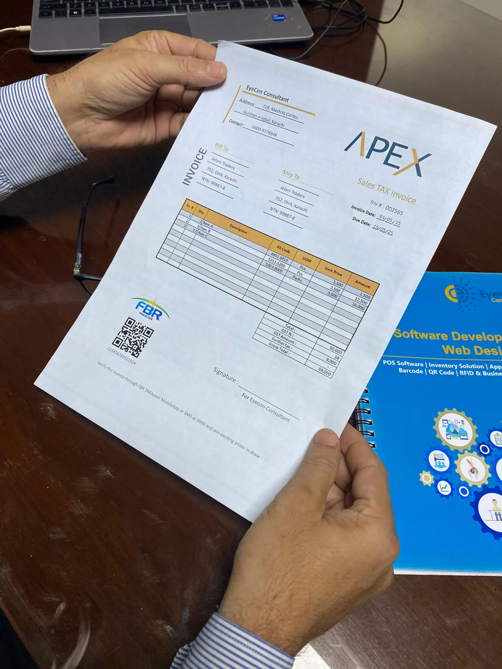 FBR Digital Invoicing System - IRIS Setup & SRO 709 Compliance