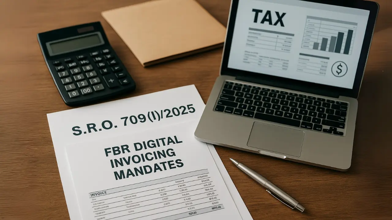 S.R.O. 709(I)/2025 Digital Invoicing – FBR Mandates Explained